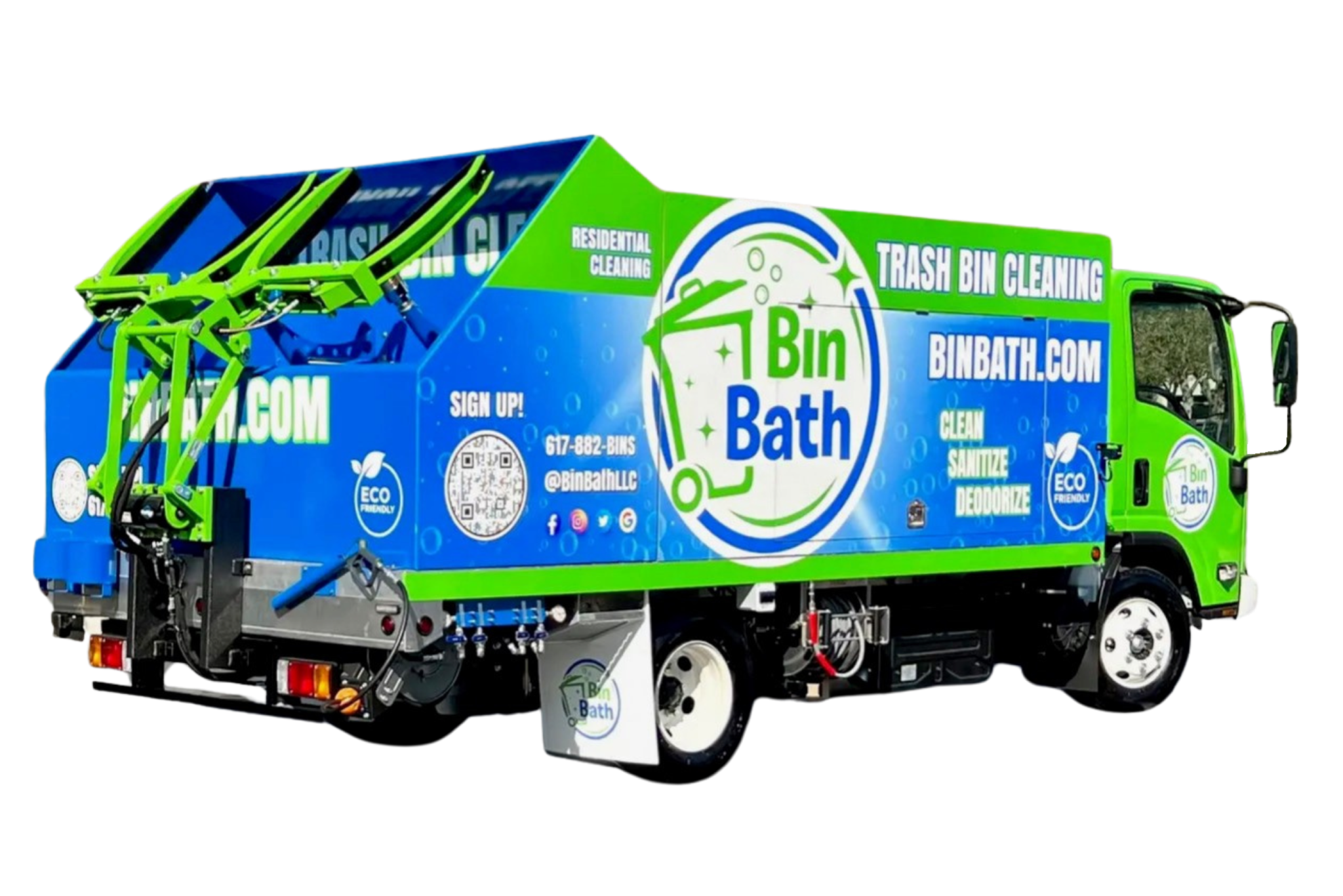 Trash Can Cleaning Service Omaha | Eco Bin Sanitizer- Bin Bath