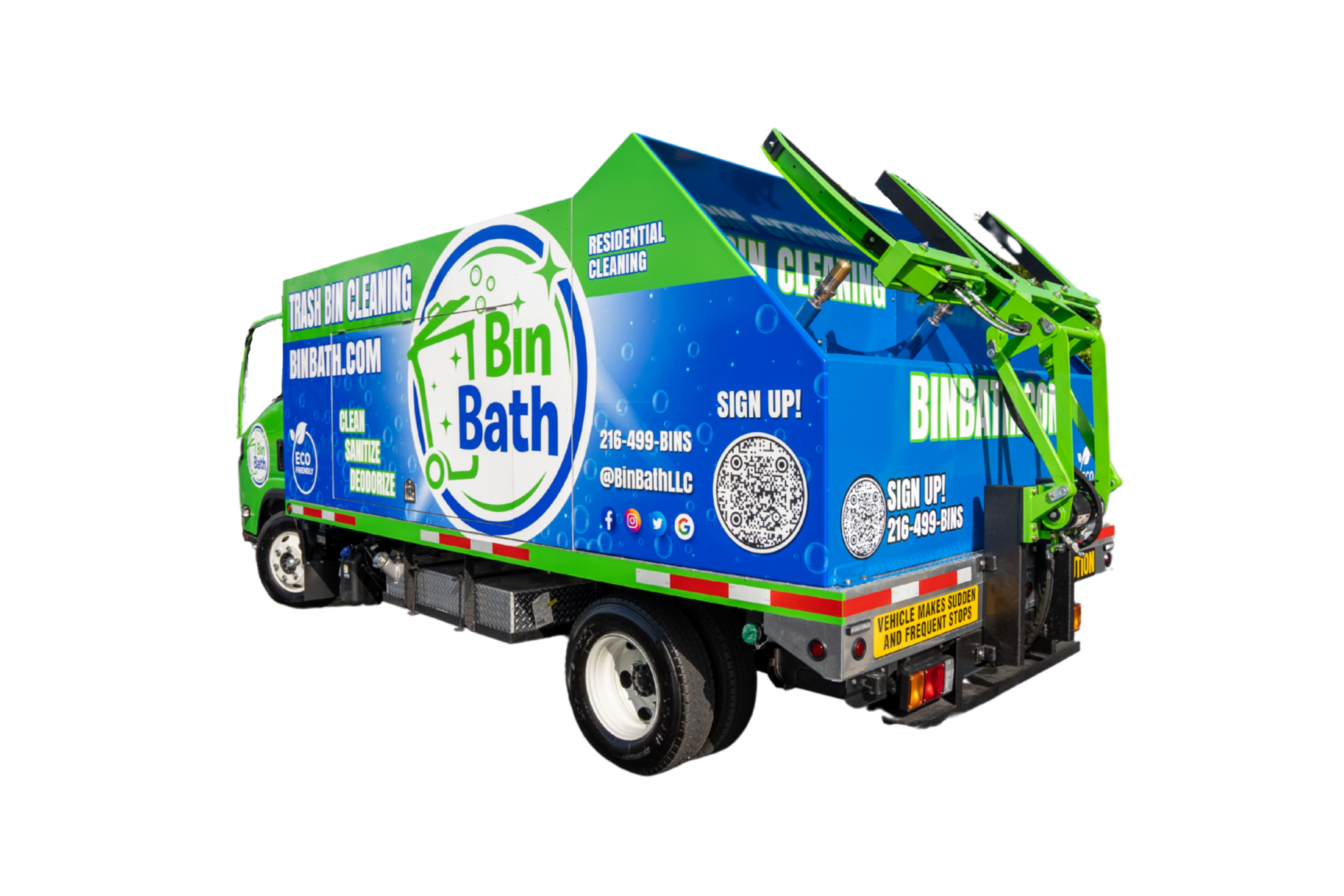Trash Can Cleaning Service Pittsburgh | Eco Bin Sanitizer-Bin Bath